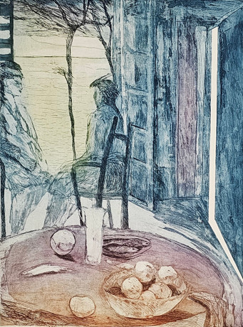 ESTER ALBARDANÉ. SIN TÍTULO. GRABADO SOBRE PAPEL FIRMADA Y NUMERADA 2/ ...