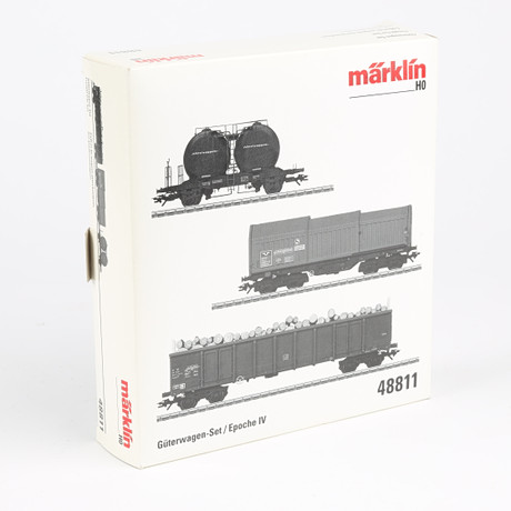MÄRKLIN 48811 3 trolleys, original packaging. Toys - Toys - Auctionet