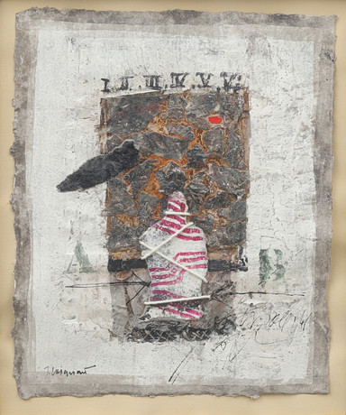 JAMES COIGNARD. "Mannequin", mixed media, signed J Coignard. Art ...