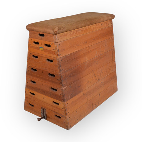 GYMNASTICS PLINTH, mid 20th century, Rantzow's gymnastics equipment ...