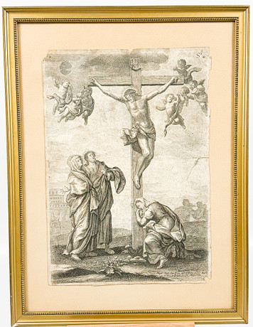 GRAPHIC SHEET, Calvary. Art - Engravings & Prints - Auctionet