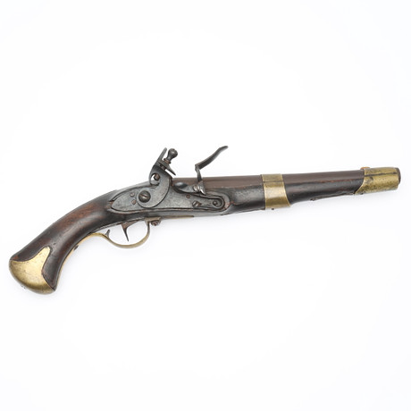 FLANK PISTOL, Model 1816 for the cavalry, Sweden. Weapons & Militaria ...