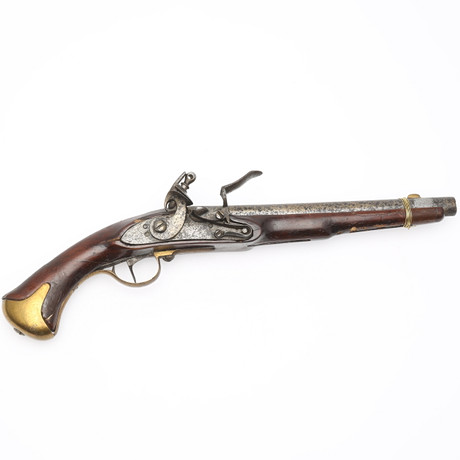 FLANK PISTOL, Model 1816 for the cavalry, Sweden. Weapons & Militaria ...