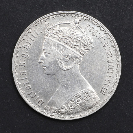 A QUEEN VICTORIA FLORIN, 1885. Coins, Medals & Stamps - Coins - Auctionet