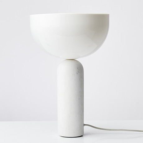 LARS TORNØE, Kizu Table Lamp Large, vit marmor och akryl. Belysning ...