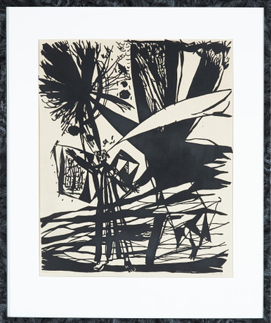 HERMAN TALVIK. litografi, signerad och daterad 1957. Konst - Grafik ...