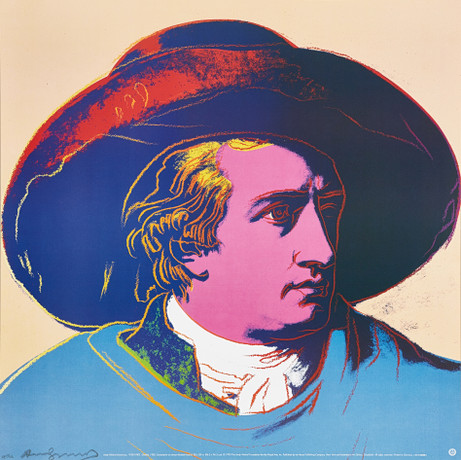 ANDY WARHOL. Efter. Goethe, Te Neues, Achenbach Art Edition. Offset ...
