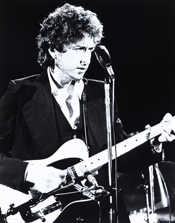 ED FINNELL (USA/SVERIGE, FÖDD 1956). Bob Dylan and the band, "Blood on ...