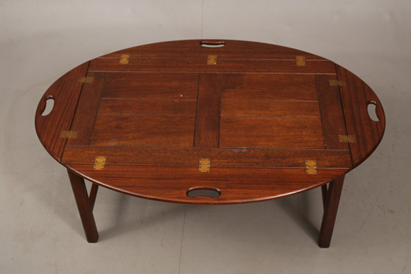 BUTLER'S TRAY, Brickbord 1900-tal, mahogny. Möbler - Bord - Auctionet