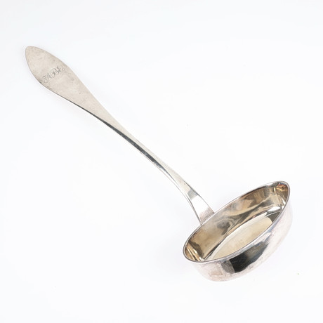 SOPPSLEV, silver, Sverige 1800-tal, vikt 257 gram. Silver & Metall ...