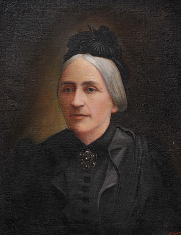 AXEL SMITH. Portrait, oil on canvas, signed, 19th/20th century. Art ...