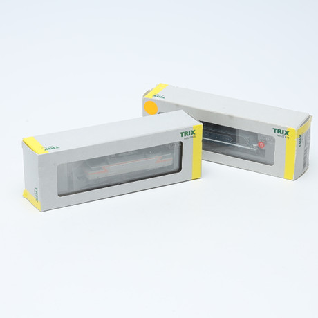 MINITRIX 16005 och 16703, 2 lok SNCF, spår N, originalförpackning ...