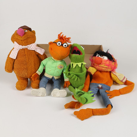 JIM HENSON. Dolls, 4 pieces, "Muppet Doll", Fisher Price Toys. Toys ...