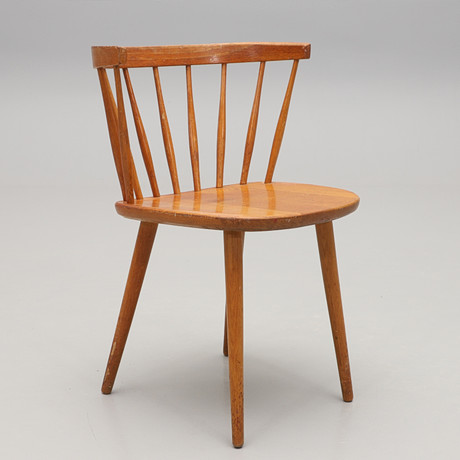 YNGVE EKSTRÖM. Stol, "Bobino", 1960-tal. Möbler - Fåtöljer & Stolar ...