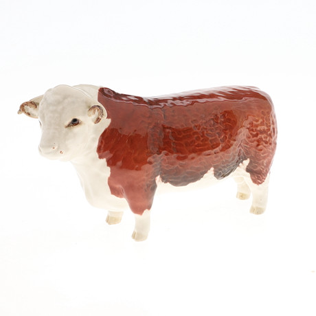BESWICK HEREFORD CHAMPION BULL. Ceramics & Porcelain - European - Auctionet