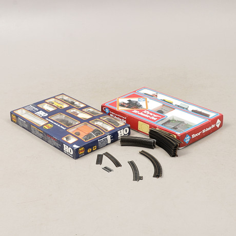 MODELLJÄRNVÄG, 2 st Starset mm, Pico, Roco, 1900-talets andra hälft ...