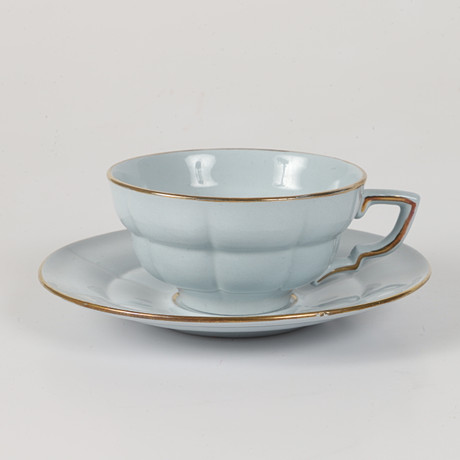 ARTHUR PERCY. Tea set, 12 pieces, "Grand", porcelain, Gefle, 1920s/30s ...
