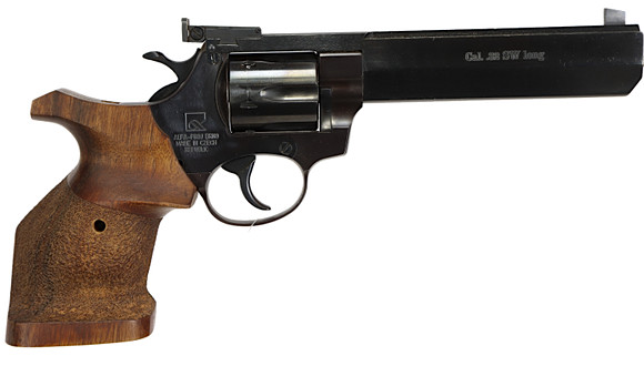 REVOLVER, Double Action, fabrikat Alfa Steel Sport, modell 3263 ...