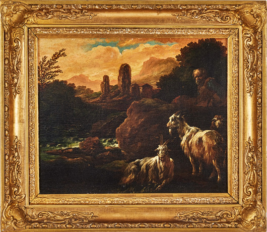 PHILIPP PETER ROOS (TYSKLAND, FRANKFURT AM MAIN, 1657-1706 ITALIEN, ROM ...