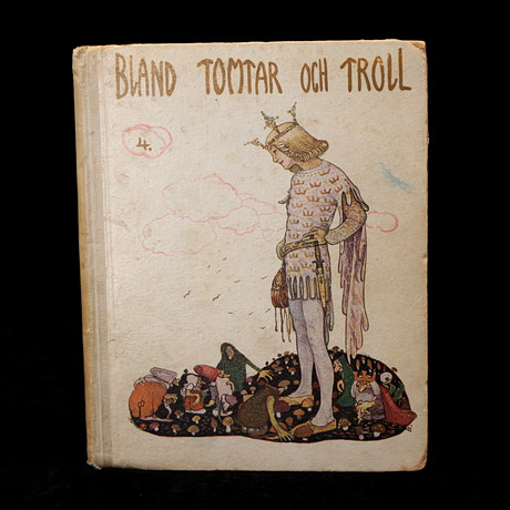BOOK, "Among Elves and Goblins", John Bauer, 1910. Books, Maps ...