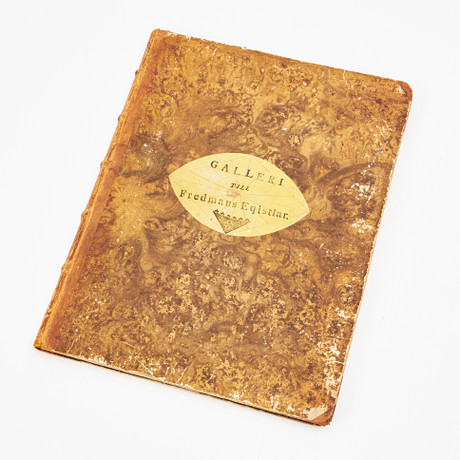 CHIEWITZ, ELIS. Gallery for Fredman's epistles and songs. Stockholm ...