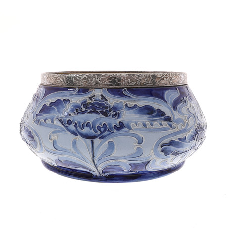 WILLIAM MOORCROFT (1872-1945) FOR JAMES MACINTYRE & CO. A FLORIAN WARE ...