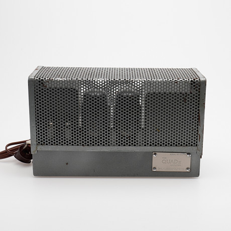 RÖRFÖRSTÄRKARE/MONOBLOCK, "QUAD II" omkring 1956. Övrigt - Modern ...