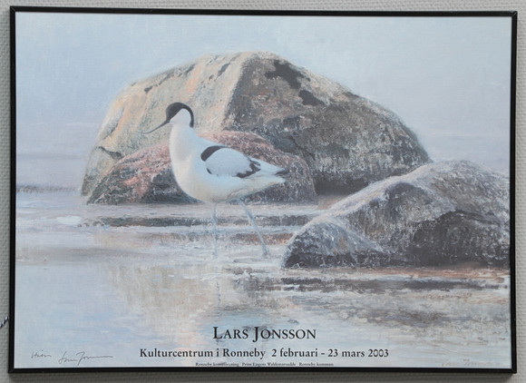 LARS JONSSON. Efter. Utställningsaffisch, Kulturcentrum i Ronneby, 2003 ...