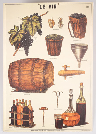 PLANSCH, "Le Vin", Cartexpo Editions. Konst - Grafik - Auctionet