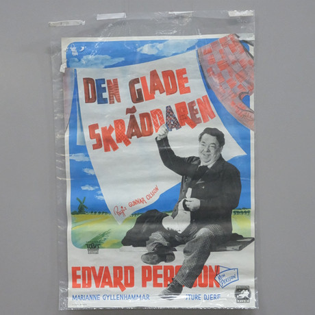 BIOPLANSCH WITH EDVARD PERSSON. "THE HAPPY TAILOR". Art - Engravings ...