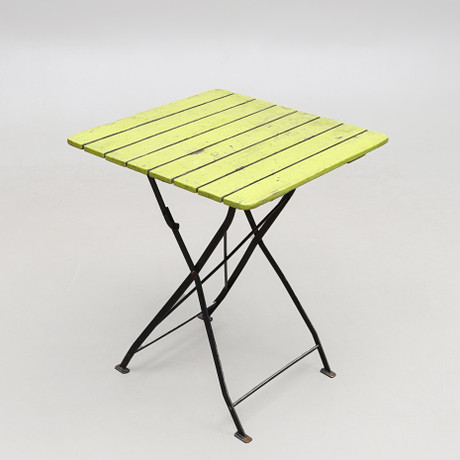 CAFE TABLE, foldable, probably "Krögaren" Hillerstorp, unmarked, 1900s ...