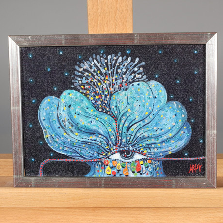 ARDY STRÜWER. OIL ON CANVAS, "Sweet tears" signed and dated 1974. Art ...