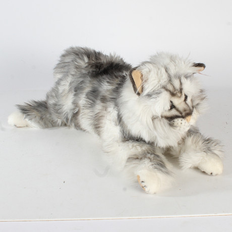 STEIFF MAIN COON CAT ”LIZZY”, BEGRÄNSAD UPPLAGA, MED KNAPP OCH ETIKETT ...