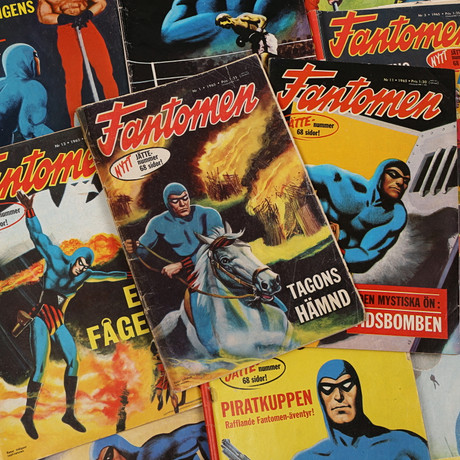 FANTOMEN, serietidning, 16 st från 1965. Leksaker - Serietidningar ...