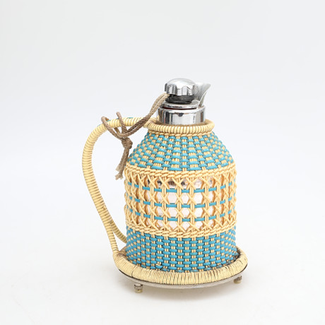 TERMOS rattan covered, 1950s/60s. Miscellaneous - Miscellaneous - Auctionet