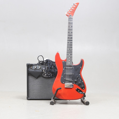 ELGITARR, FS ARIA PRO OCH FÖRSTÄRKARE, Peavey. Samlarföremål ...