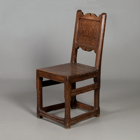 STOL. Allmoge, 17/1800-tal. Allmoge - Möbler - Auctionet