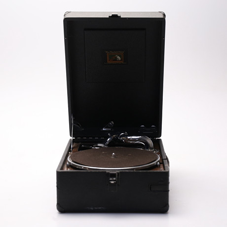 CRANK GRAMOPHONE, His Masters Voice, The Gramophone Company Ltd ...