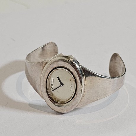 EXACT. INCABLOC. SILVER SLAVE TYPE WRISTWATCH. 70'S. Clocks & Watches ...