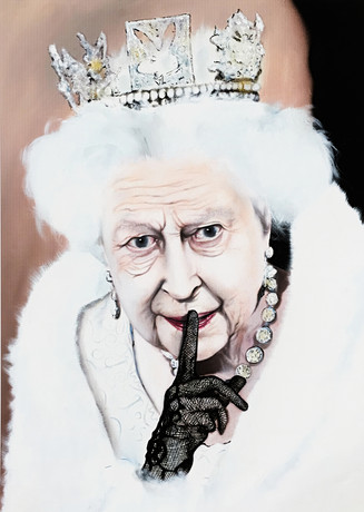 PETER EUGÉN (FÖDD 1978). ”The Queen”, signerad och numrerad 12/250 ...