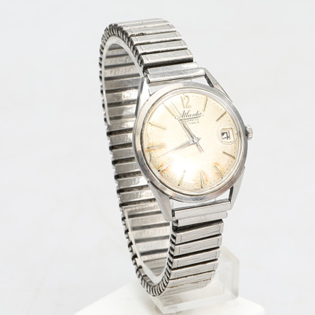 ARMBANDSUR, Atlantic, Tevomatic, stål. Klockor & Ur - Armbandsur ...