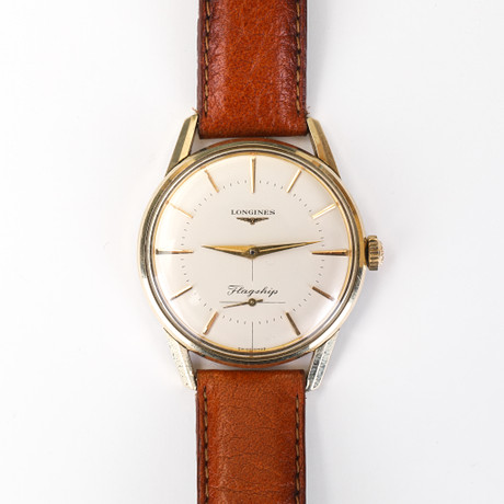 BRACELET WATCH, Longines, Flagship, Gold on steel. Clocks & Watches ...