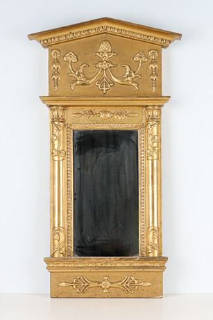 JOHAN MARTIN BERG. Mirror, empire, Gothenburg, early 19th century ...
