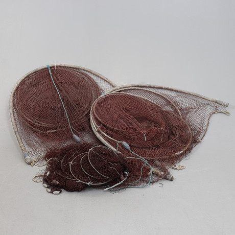 FISKNÄT, 2 st, Ryssja, 1900-tal. Övrigt - Övrigt - Auctionet