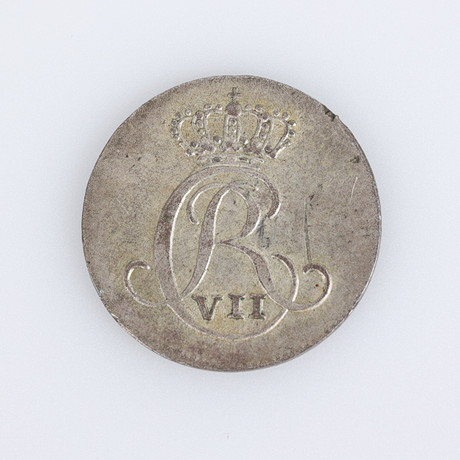 COIN, Silver, 4 Skilling, 1807, Denmark. Coins, Medals & Stamps - Coins ...