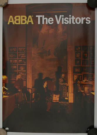 ABBA. The Visitors Poster. Konst - Grafik - Auctionet