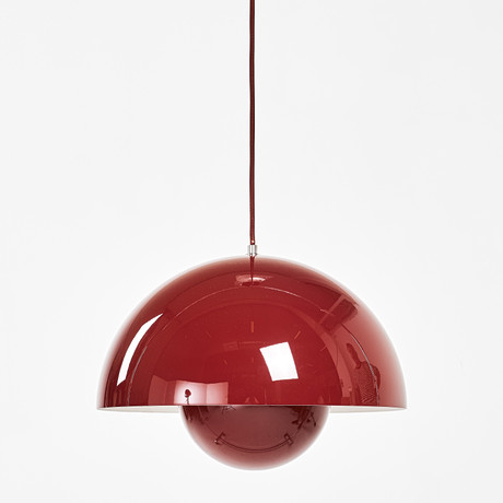 VERNER PANTON. Ceiling lamp, "Flowerpot Pendant VP7" for &Tradition ...
