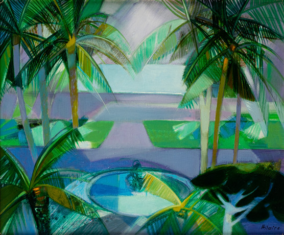 CAMILLE HILAIRE (1916-2004). Matin sur la Croisette. Konst - Måleri ...