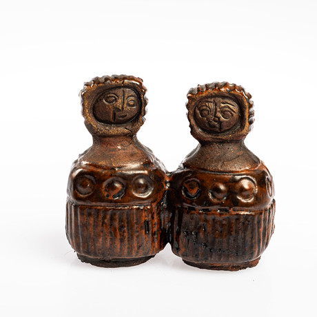 LARS BERGSTEN, figurin, stengods. Keramik & Porslin - Europeiskt ...