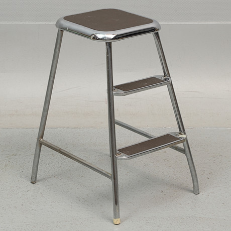 STEGPALL, metall, AWAB, 1900-talets mitt. Möbler - Fåtöljer & Stolar ...